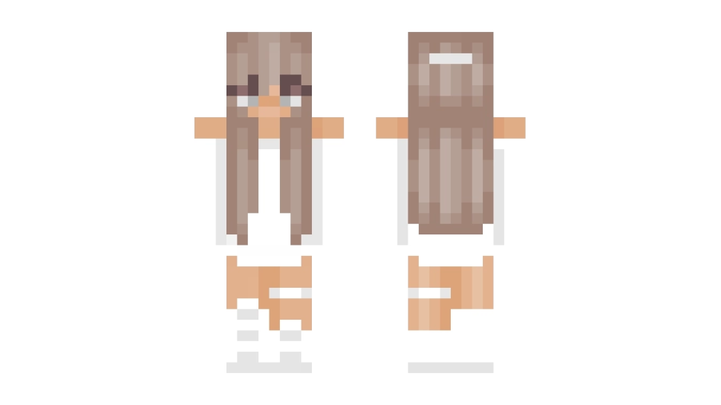 White Lily Minecraft skin - BillionBlocks