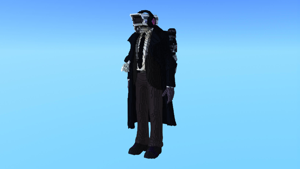 Camera Man | 180 High Organic Minecraft map - BillionBlocks