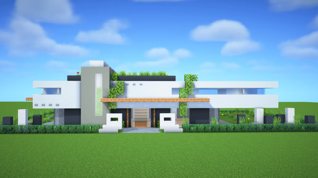 Modern house 66 by WiederDude Minecraft map - BillionBlocks