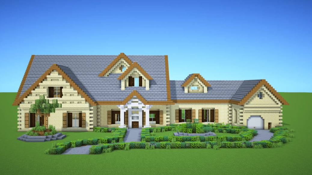Traditional House 2 Minecraft map - BillionBlocks