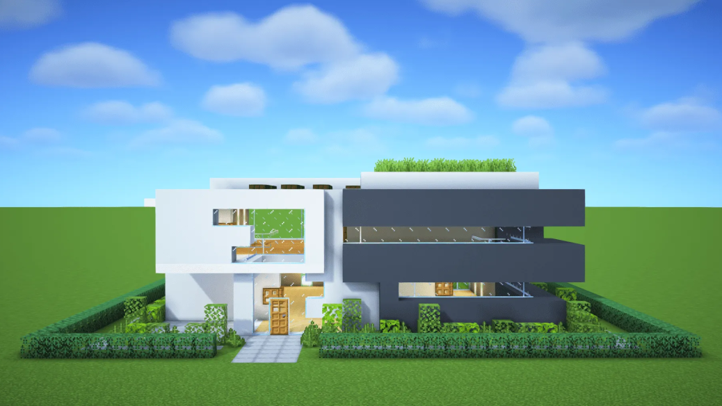Modern house 83 by WiederDude Minecraft map - BillionBlocks