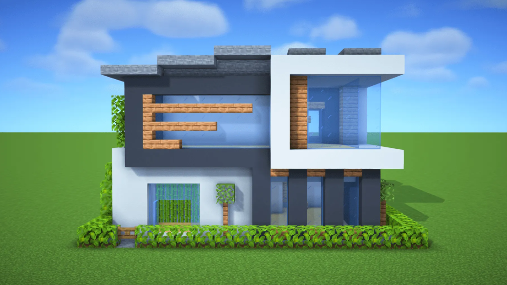 Modern house 98 by WiederDude Minecraft map - BillionBlocks