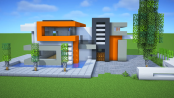 Modern house 12 by WiederDude Minecraft map - BillionBlocks