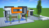 Modern house 12 by WiederDude Minecraft map - BillionBlocks