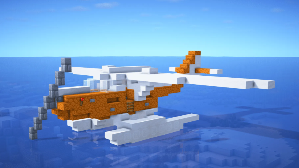 Free Download - Small Seaplane / Minecraft Build / Map Minecraft map ...