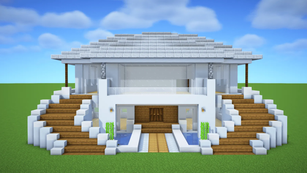 Modern house 49 by WiederDude Minecraft map - BillionBlocks