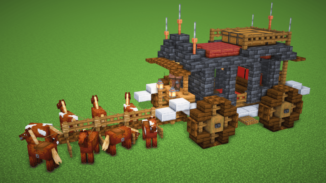 Royal Carriage Minecraft map - BillionBlocks
