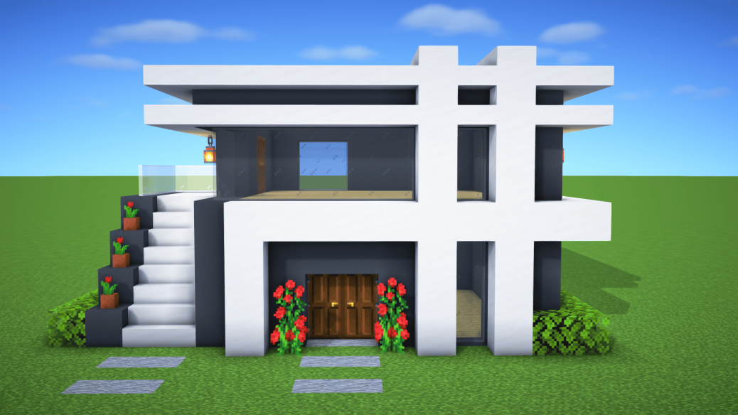 Modern House 35 Minecraft map - BillionBlocks